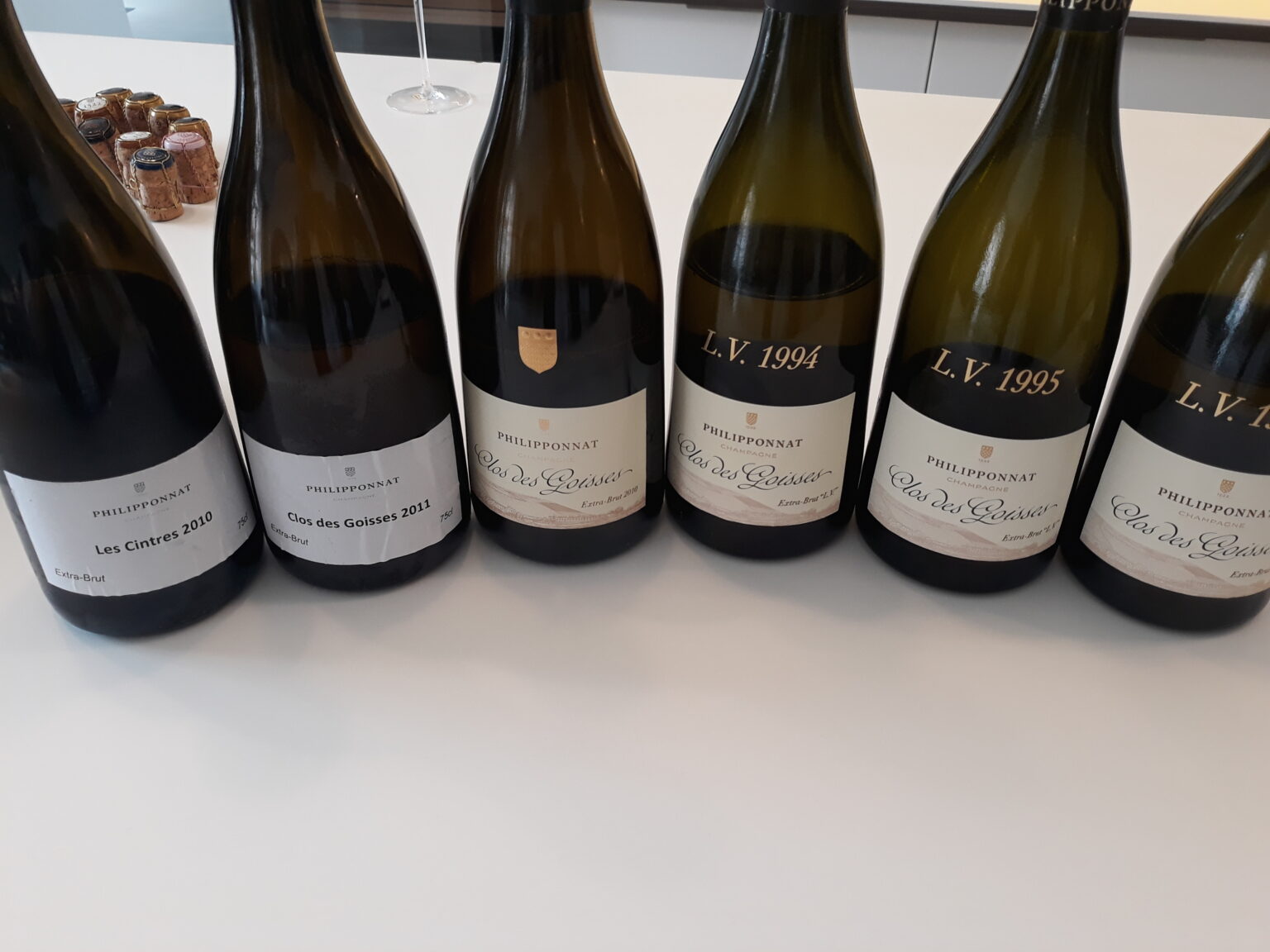 Vertical Tasting: Philipponnat Champagne Clos Des Goisses 1991-2013 ...