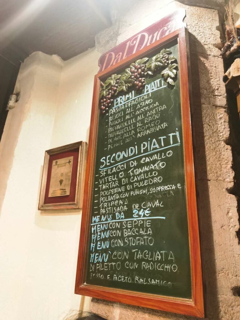 Restaurant & Wine Review: Osteria al Duca in Verona – TerroirSense Wine ...